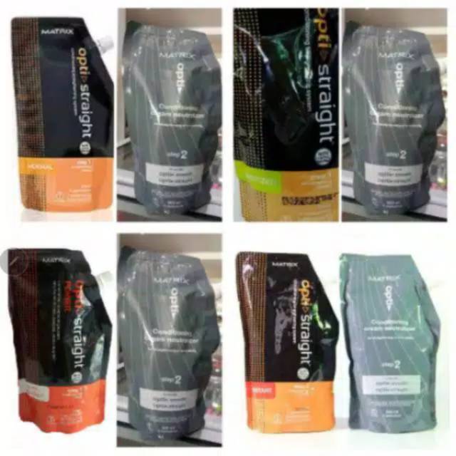 Jual Matrix obat rebonding 500g / smoothing step 1 aja / step 2 aja ...