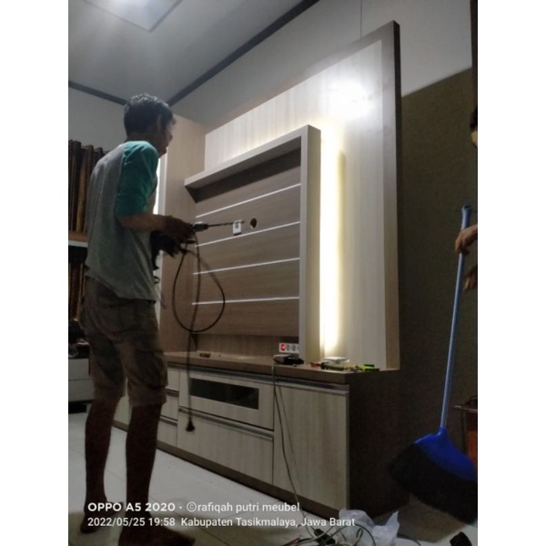 Jual backdrop tv hpl | Shopee Indonesia