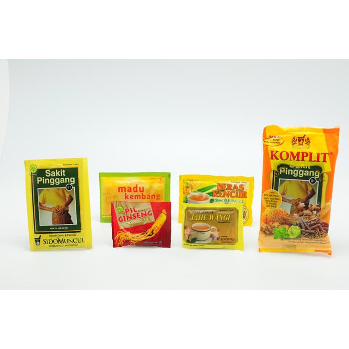 Jual Jamu Sakit Pinggang Komplit Jeruk Nipis SidoMuncul | Shopee Indonesia