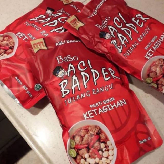 Baso aci baper tulang rangu / boci tulang rangu baper | Shopee Indonesia