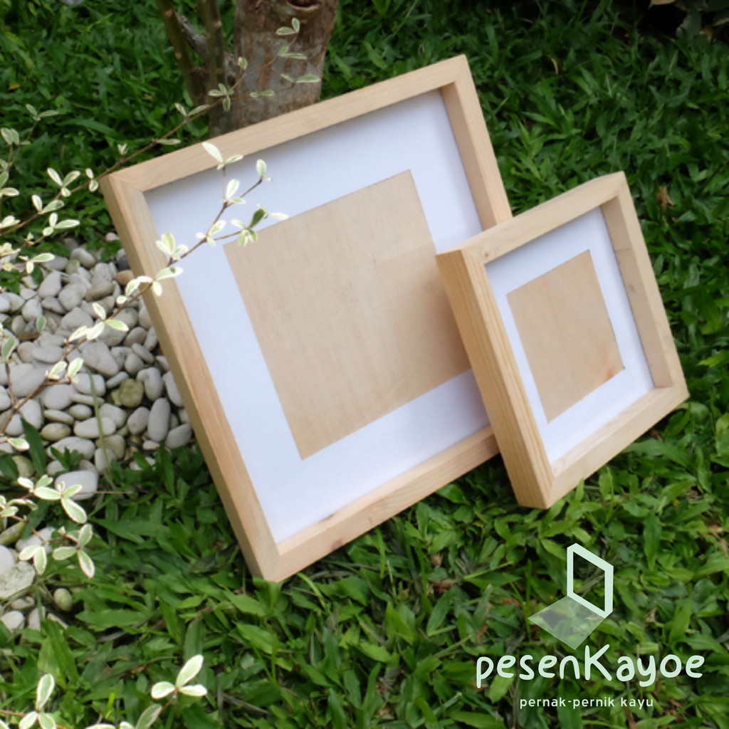 Jual Bingkai Kayu Dekorasi Minimalis Promo !! | Shopee Indonesia