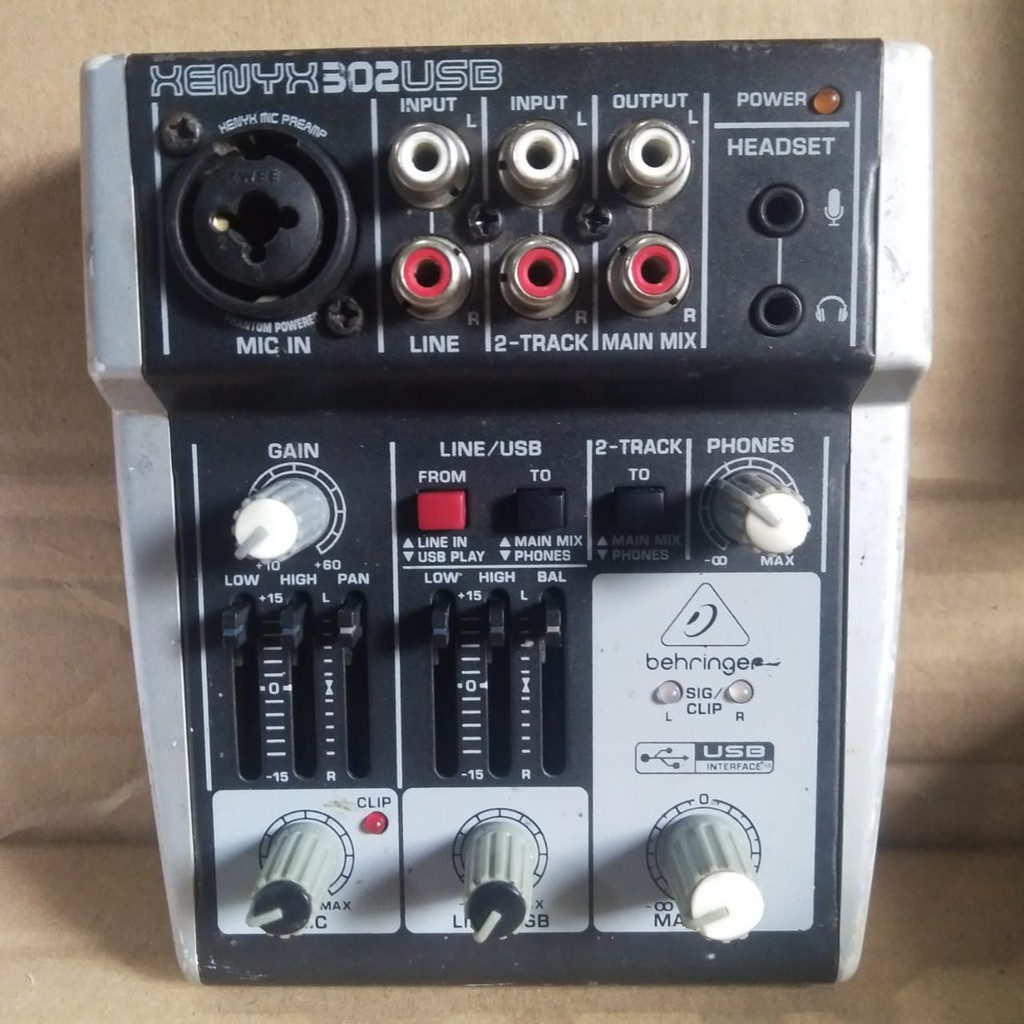 Jual Behringer Xenyx 302 Usb Audio Interface Indonesia|Shopee Indonesia