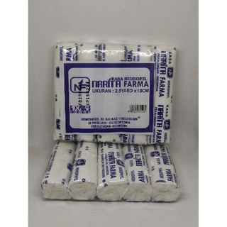 Jual Perban Gulung Narita / Kasa Gulung Narita 10cm Indonesia|Shopee ...