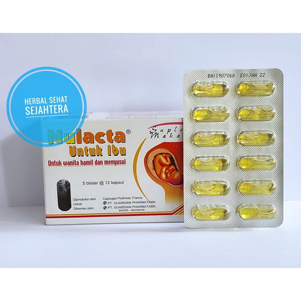 Jual NULACTA UNTUK IBU Nulacta Untuk Ibu Tablet - Vitamin Ibu Hamil ...