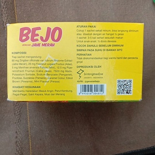 Jual Bejo Bintang Toedjoe Masuk Angin isi 12 sachet @15ml exp. 2024 ...