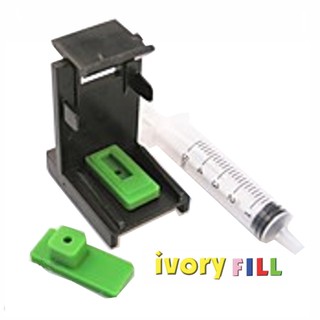 Jual paket suntikan refill cartridge HP tinta tool kit bor karet isi ...