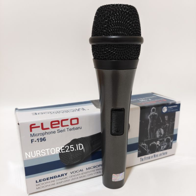 Jual Microphone Kabel FLECO F-196/Mic Kabel FLECO F-196/Mic Kabel ...