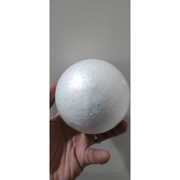 Jual Gabus 9cm styrofoam bulat putih 9 cm halus untuk bikin tugas ...