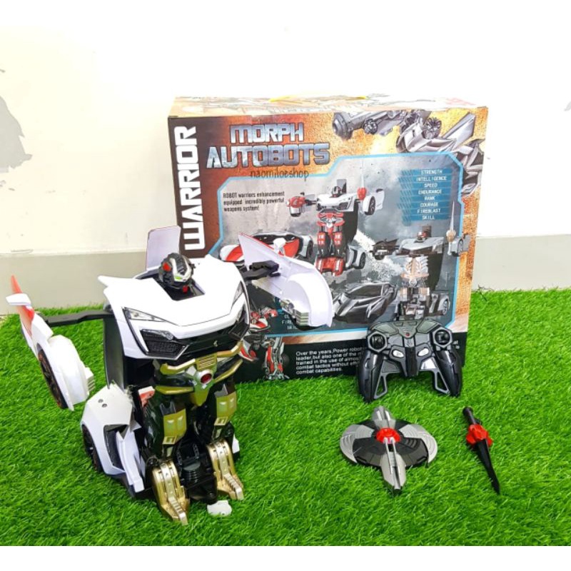 Jual MORPH AUTOBOTS - mainan mobil jadi robot remote kontrol RC ...
