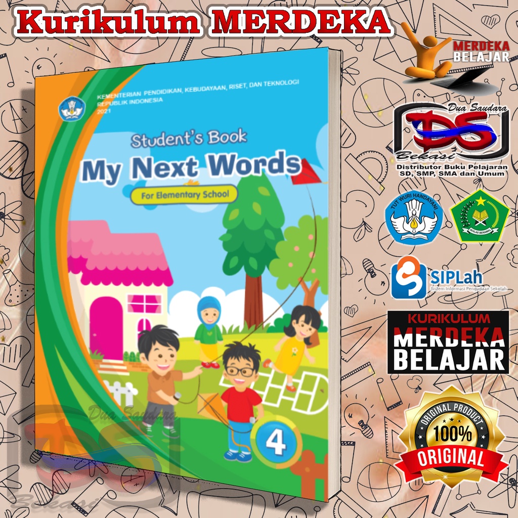 Jual Buku Siswa BAHASA INGGRIS Kelas 4 SD Kurikulum Merdeka 2022 ||KuMer||KMB|| | Shopee Indonesia