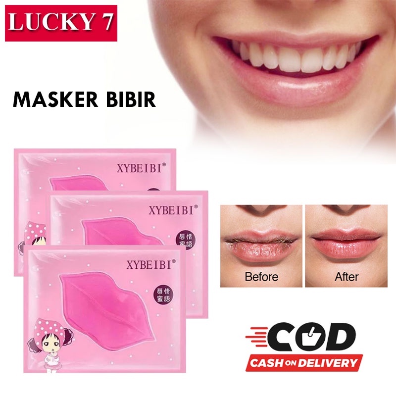 Jual COD - MASKER BIBIR PINK / COLLAGEN MOISTURIZING LIP MASK ANTI ...