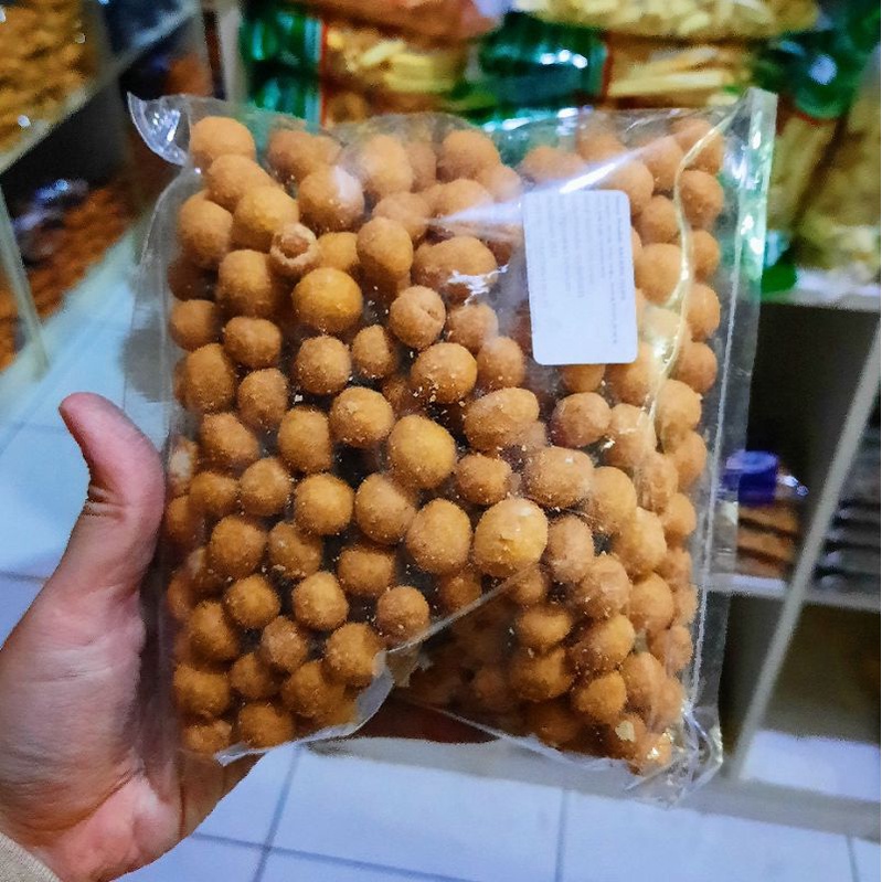 Jual Kacang Telur Besar Kacang Telor Tepung Gurih Snack Murah Meriah ...
