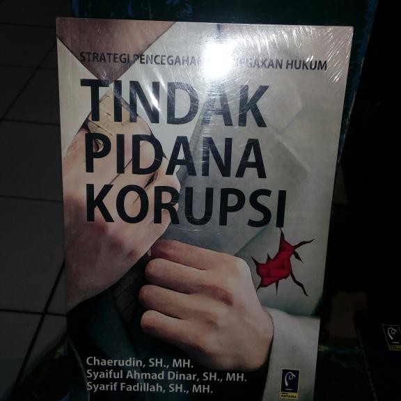 Jual Buku Strategi Pencegahan & Penegakan Hukum Tindak Pidana Korupsi - Chaerudin | Shopee Indonesia