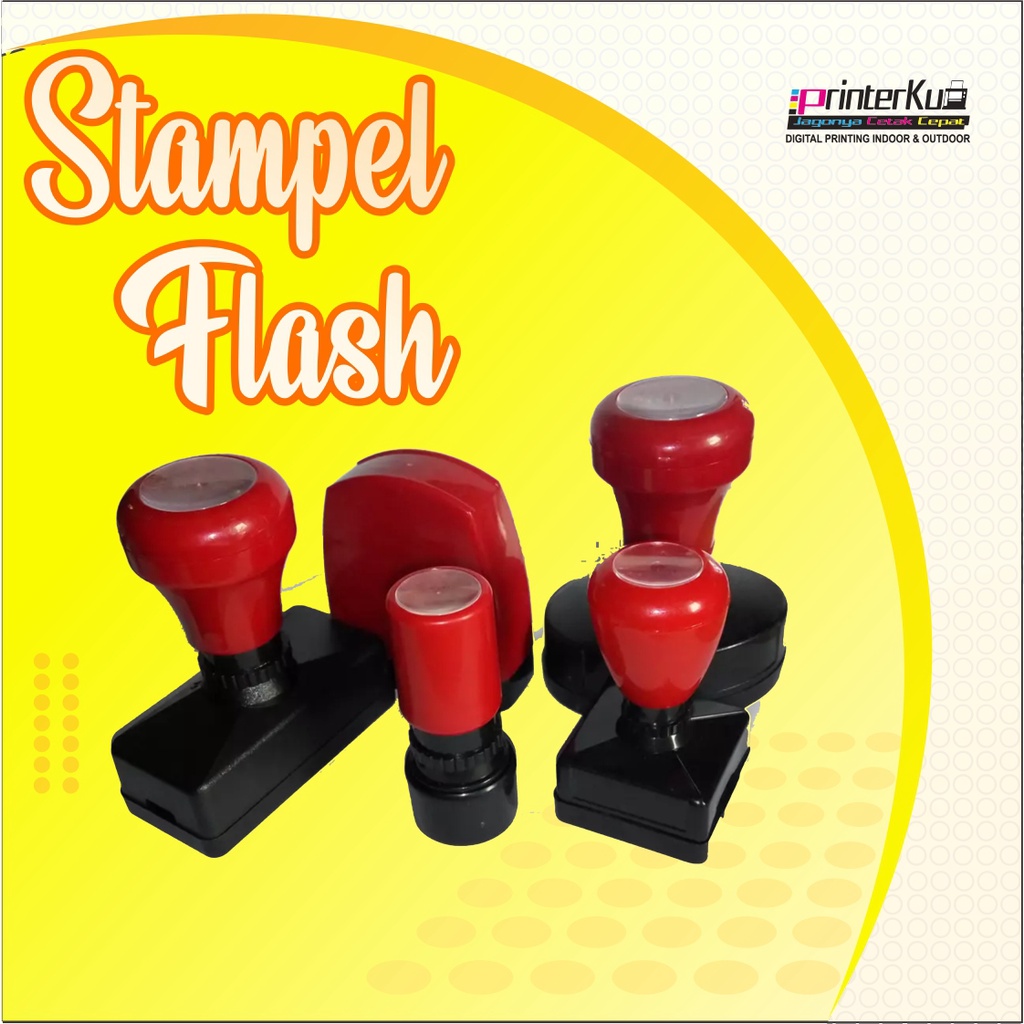 Jual STEMPEL FLASH CUSTOM | Shopee Indonesia