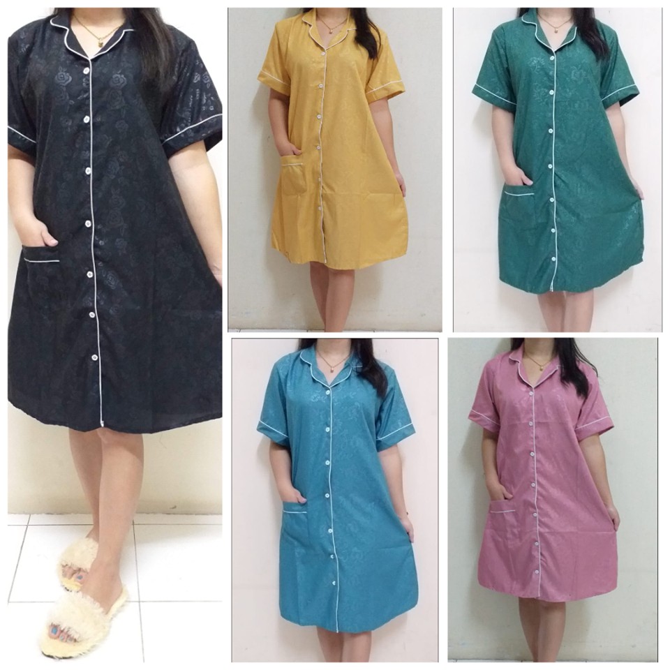 DASTER SATIN EMBOS/HITAM/MUSTARD/HIJAU BOTOL/PINK TUA/TURKIS/DASTER ...