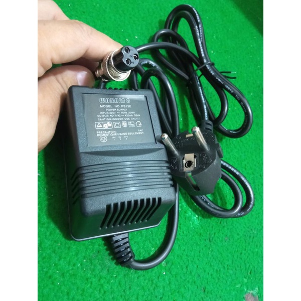 Jual ADAPTOR MIXER AUDIO 3 LUBANG UNIVERSAL 17 VOLT 18 VOLT | Shopee ...