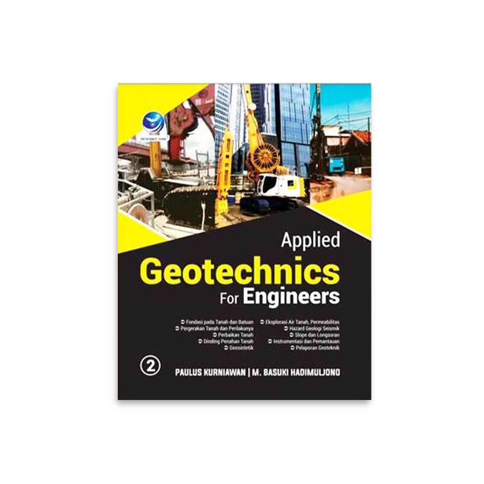 Jual Buku Applied Geotechnics For Engineers Ed. 2 - M. Basuki Hadimuljono - Andi Publisher ...