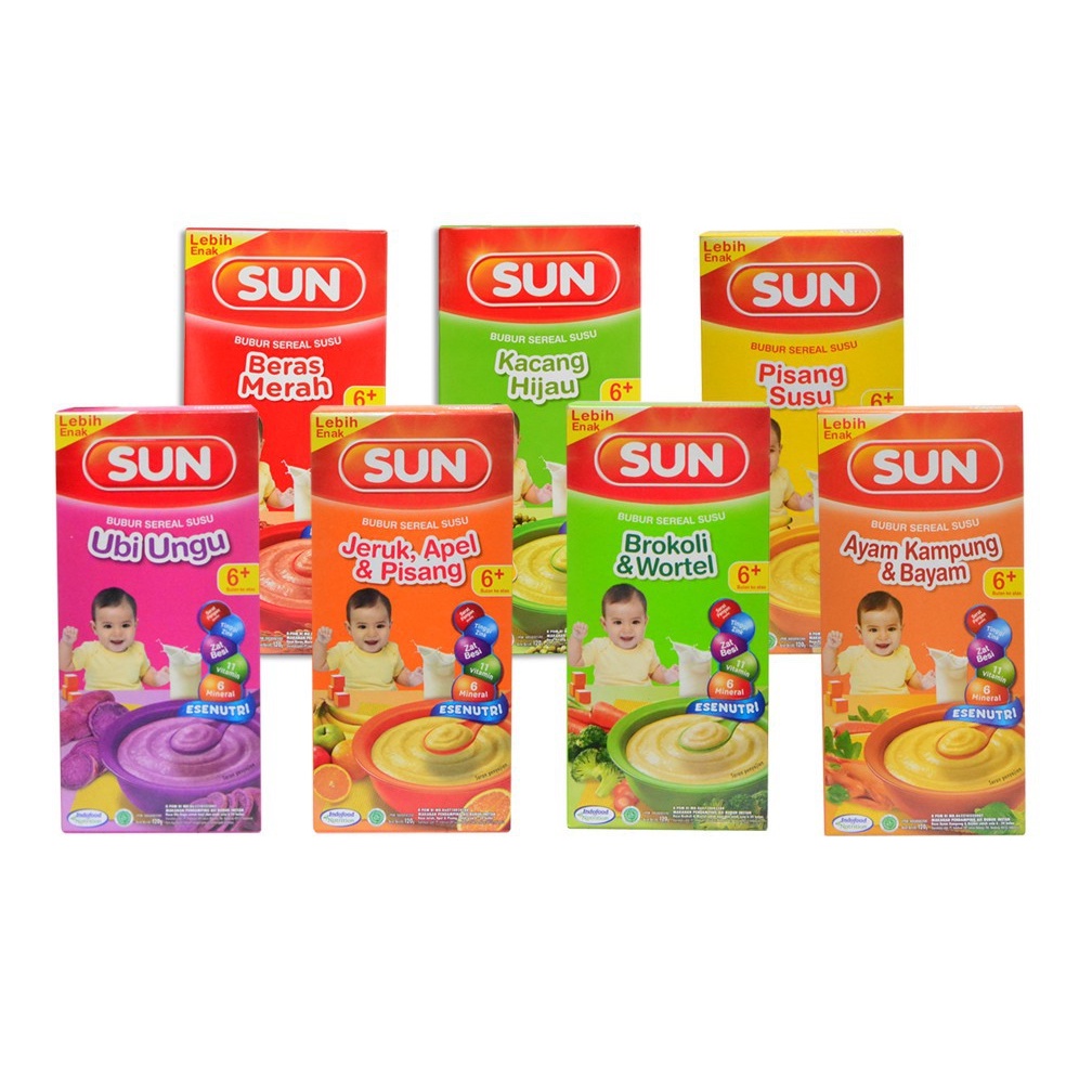 Jual SUN Bubur Sereal Susu All Variant | Shopee Indonesia