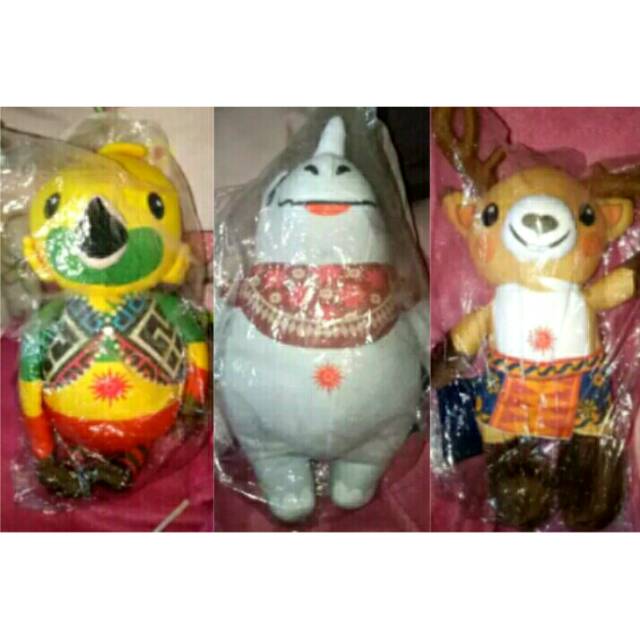 Jual Boneka Asian Games MASKOT 3 BHIN2 ATUNG KAKA | Shopee Indonesia