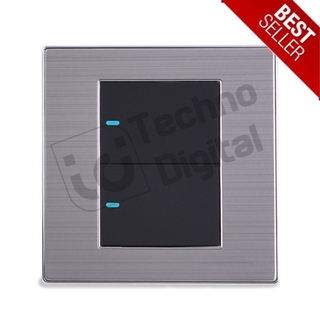 Jual Saklar Lampu Luxury LED 86 Type 2 Switch - Saklar lampu Elegan ...