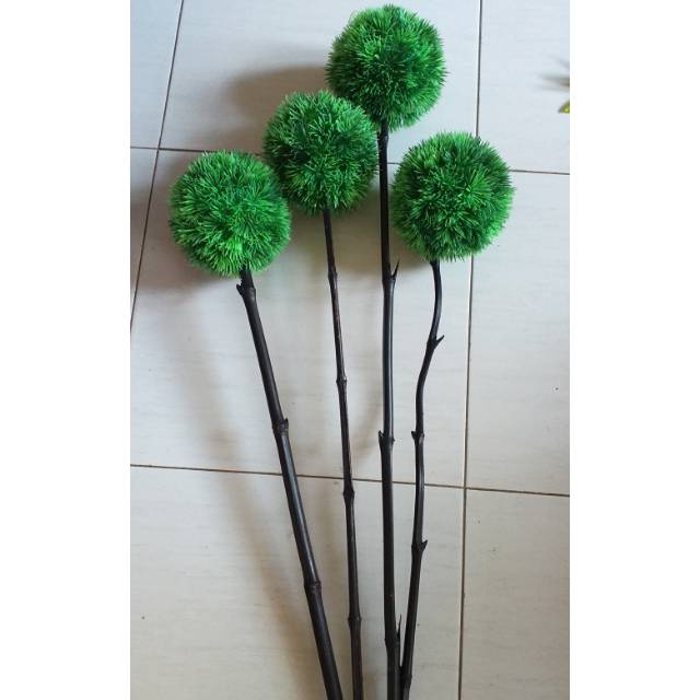 Jual Bunga bola murah#bola atificial#bonsai bola artificial#rumput ...