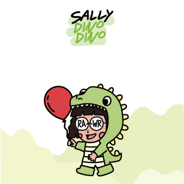 Sally Dino (enamel) | Shopee Indonesia
