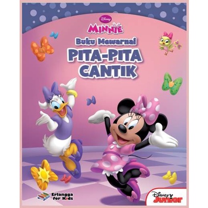 Jual 2000801220 FLAT BUKU MEWARNAI MINNIE MOUSE: PITA-PITA CANTIK ...