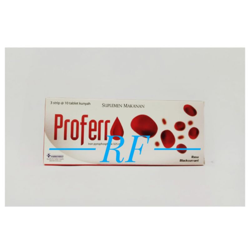Jual Proferro Tab Kunyah isi 30 (Fahrenheit) | Shopee Indonesia