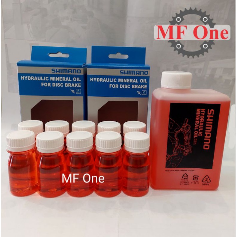 Jual Mineral Oil Shimano Original Repacking 35ml dan 50ml Brake Oil ...