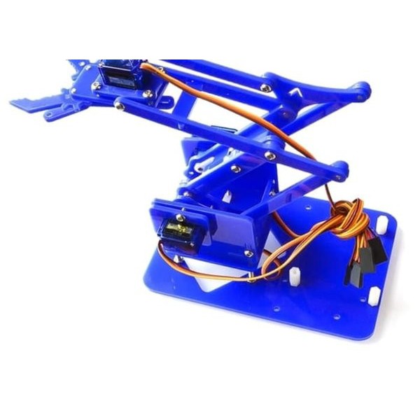 Jual Arm Robot lengan tangan 4 DOF Acrylic Akrilik Mechanic Handle Indonesia|Shopee Indonesia