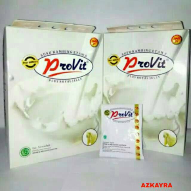 SUSU KABING ETAWA PROVIT PLUS ROYAL JELLY ISI 50 SACHET | Shopee Indonesia