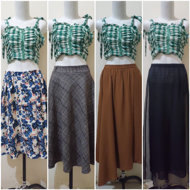 Jual KATALOG ROK (MINI, MIDI DAN MAXI) Indonesia|Shopee Indonesia