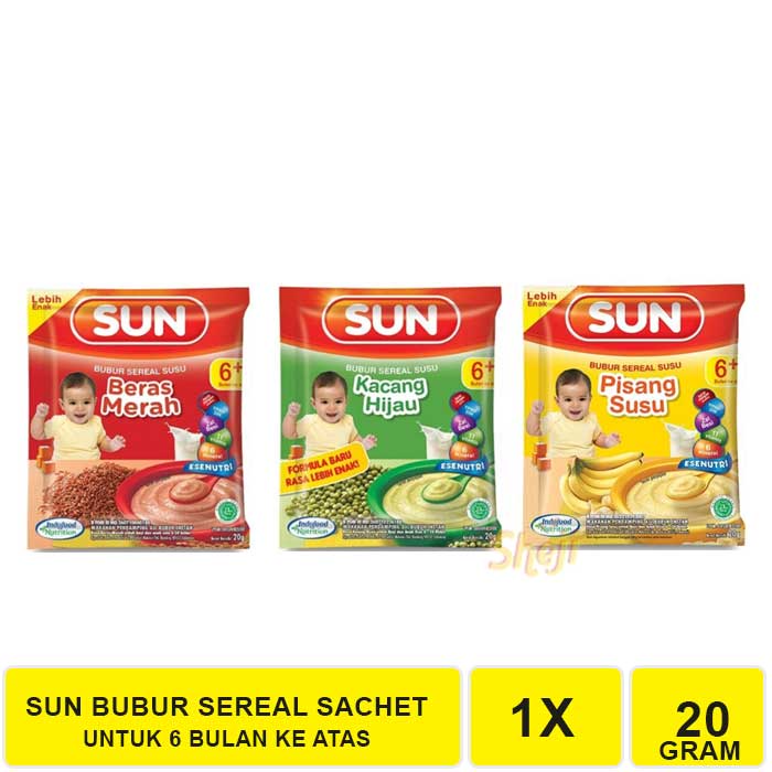 Jual SUN BUBUR SEREAL SACHET 20 GRAM | Shopee Indonesia