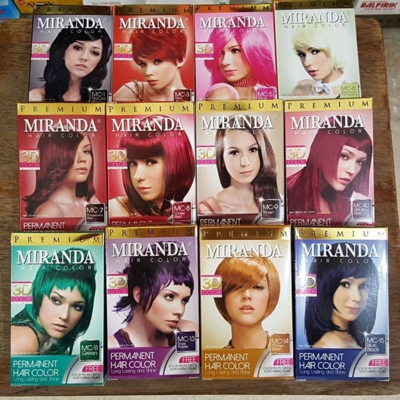 Jual Miranda Hair Color 30ml | Shopee Indonesia