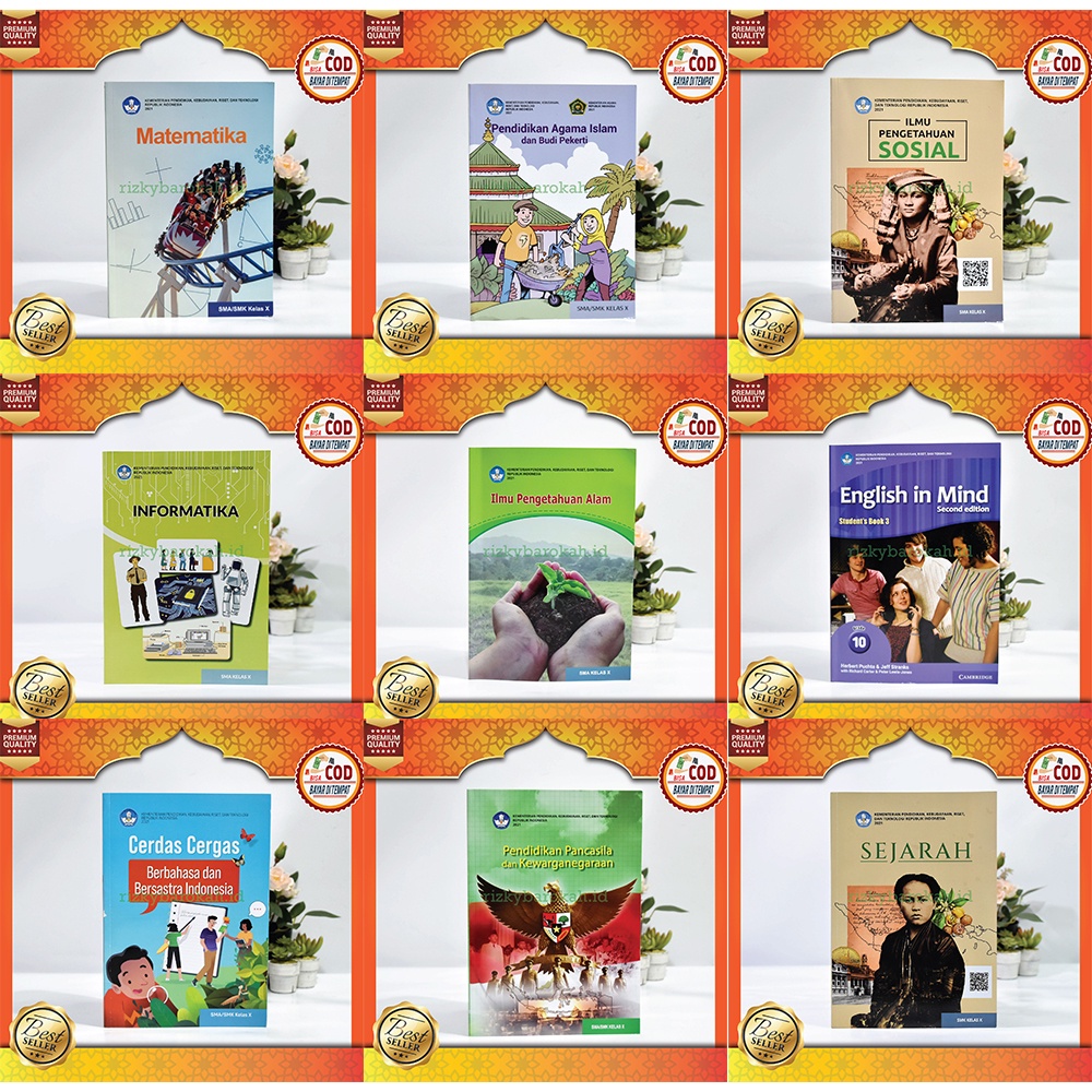 Jual Buku Pelajaran Siswa SMA SMK Kelas Kls 10 X Kurikulum Merdeka ...