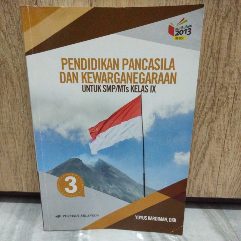 Jual Buku PKN kelas 9 ERLANGGA (K13 REVISI) YUYUS KARDIMAN Indonesia|Shopee Indonesia