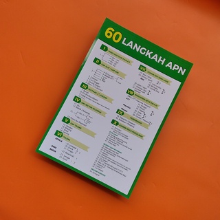 Jual Poster 60 Langkah APN TERBARU, LAMINASI GLOSSY, Poster Kebidanan ...