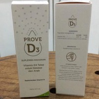 Jual Prove D3 Drop - Vitamin D3 400 IU Tetes 12.5 ml untuk Dewasa dan ...
