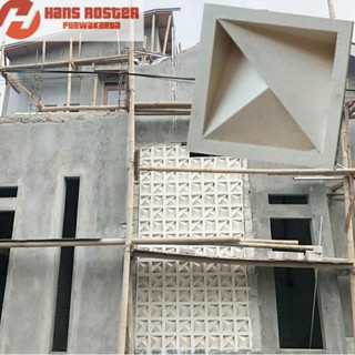 Jual Roster beton minimalis/loster modern/lubang angin dinding pagar ...