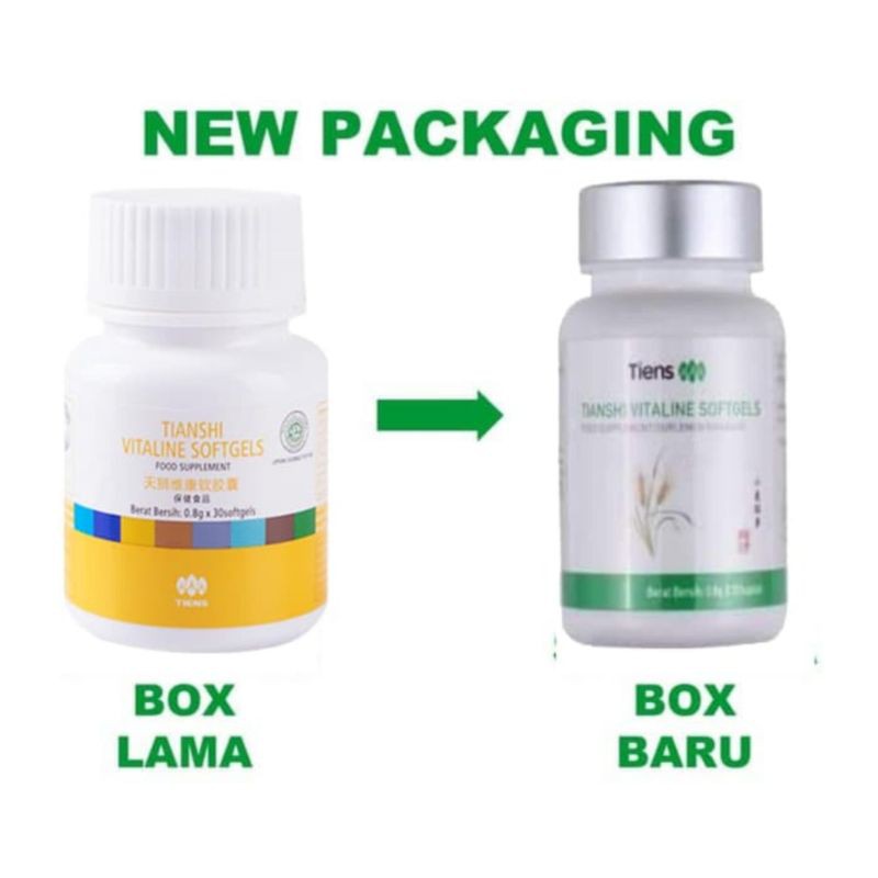 Jual ORIGINAL Vitaline Softgels Tiens Syariah | Shopee Indonesia