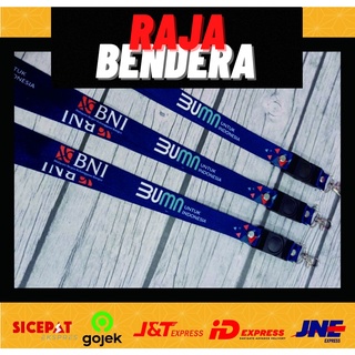 Jual Lanyard BUMN Bank BNI BIRU/Lanyard BUMN BNI/Lanyard Custom ...