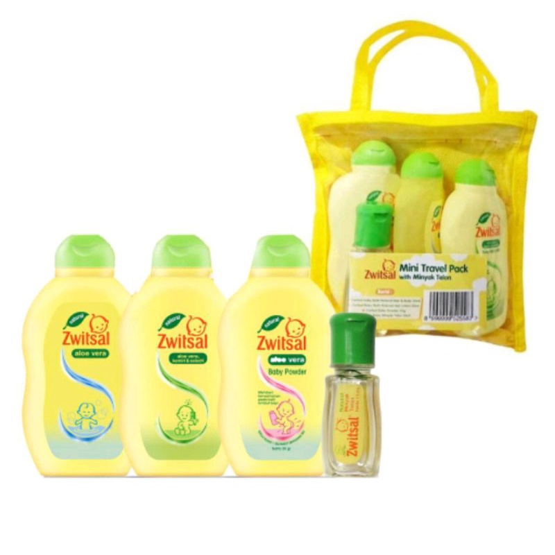 Jual zwitsal gift set sabun ,sampo,hair lotion ,baby powder aloe vera ...