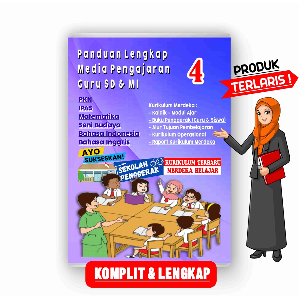 Jual RPP PERANGKAT PEMBELAJARAN KURIKULUM MERDEKA CD RPP MODUL AJAR SD MI KELAS 4 TERBARU 2022 ...