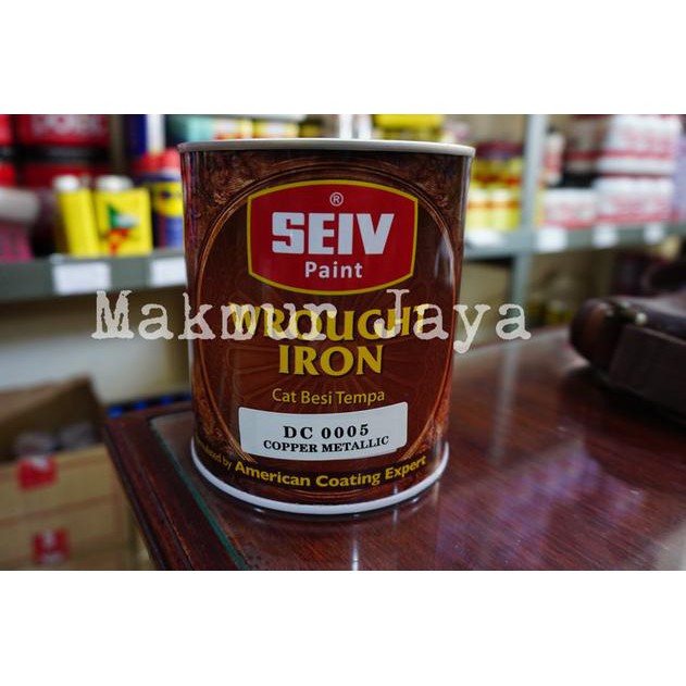 Jual Seiv 1L DC 0005 Copper Metallic Tembaga Cat Besi Tempa Kayu Kaleng ...