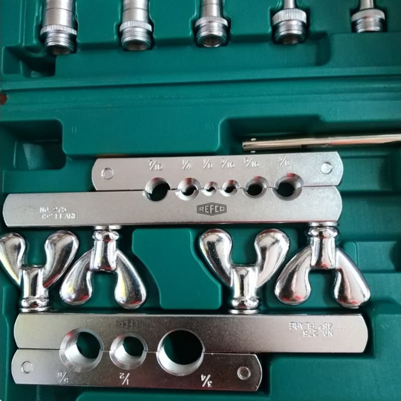 Jual Flaring tool ac Refco RF 175 FS SET plus box swaging Refco ...