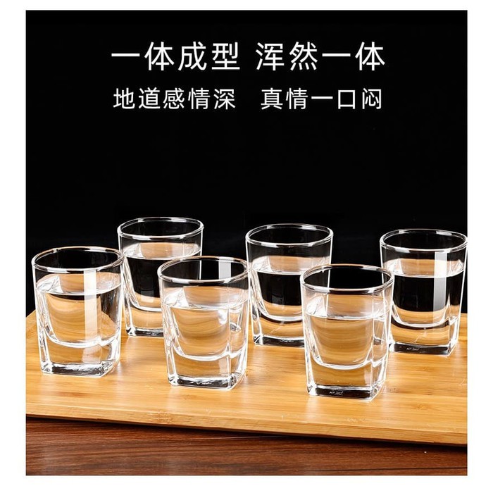 Jual 1 SET ISI 12 PCS GELAS SLOKI/SHOT GLASS/STERLING 6 CL/GELAS SHOT ...