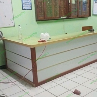 Jual Meja Lobby Kantor / Meja Resepsionis / Meja Piket Hpl Emilshop0 ...