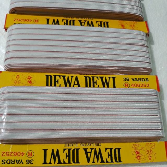 Jual Karet Elastis Dewa Dewi Rp.1500 per meter/METERAN KAIN 150cm/Kawat ...