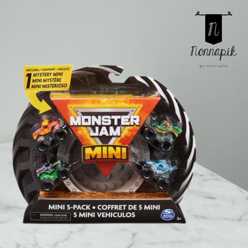 Jual Monster Jam Mini Collection 5 Pack Blind Bag | Shopee Indonesia
