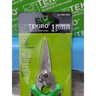 Jual TEKIRO GUNTING SERBAGUNA MULTIFUNCTION SCISSOR GUNTING SENG PLAT ...